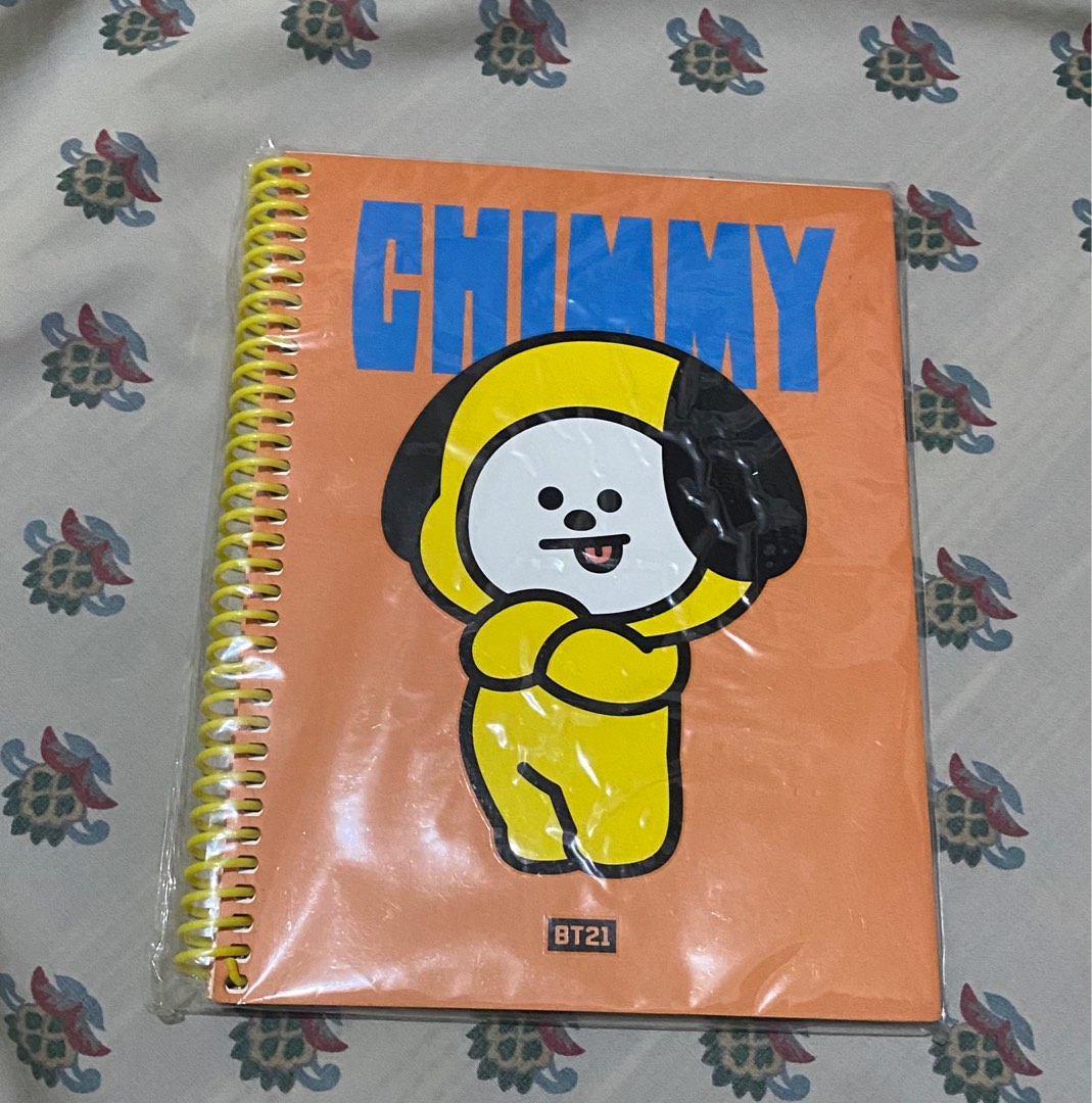 BTS BT21 CHIMMY Notebook, Hobbies & Toys, Stationary & Craft ...