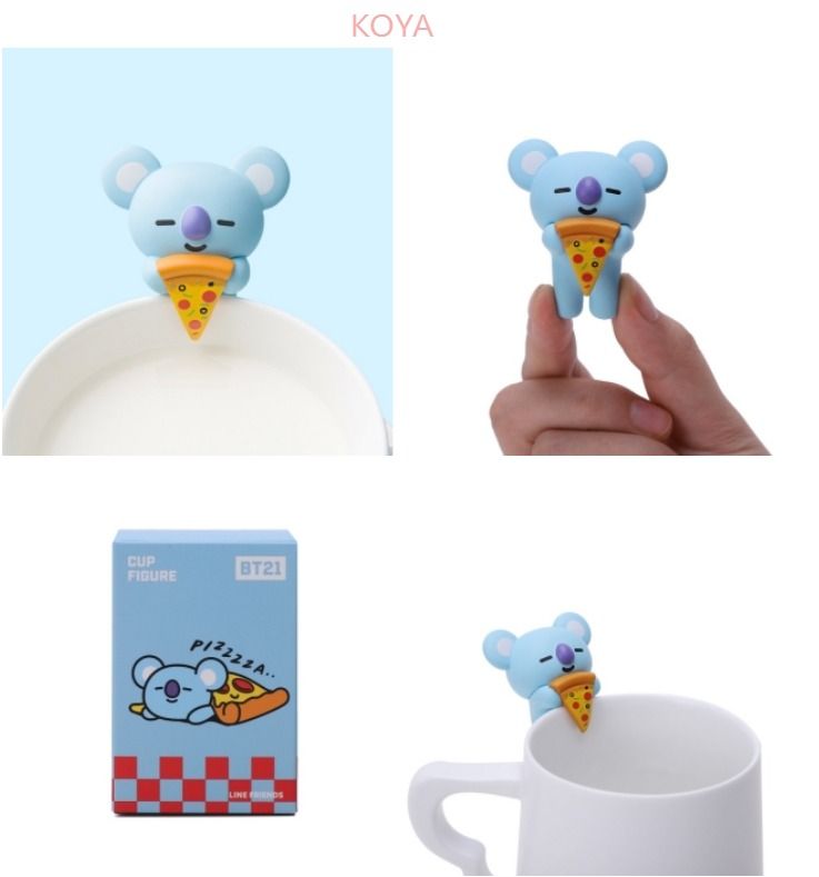 BTS BT21 x LINE FRIENDS CHARACTER CUP FIGURE (CHIMMY, MANG, KOYA), Hobbies & Toys, Memorabilia ...