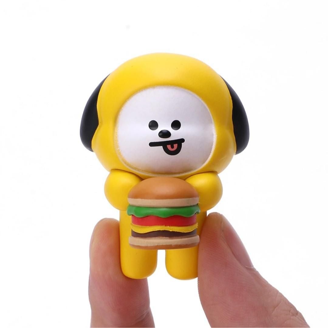 [m18 BTS MERCH] BT21 x LINE Friends Character Cup Figures (Chimmy, Mang, Koya), Hobbies & Toys ...