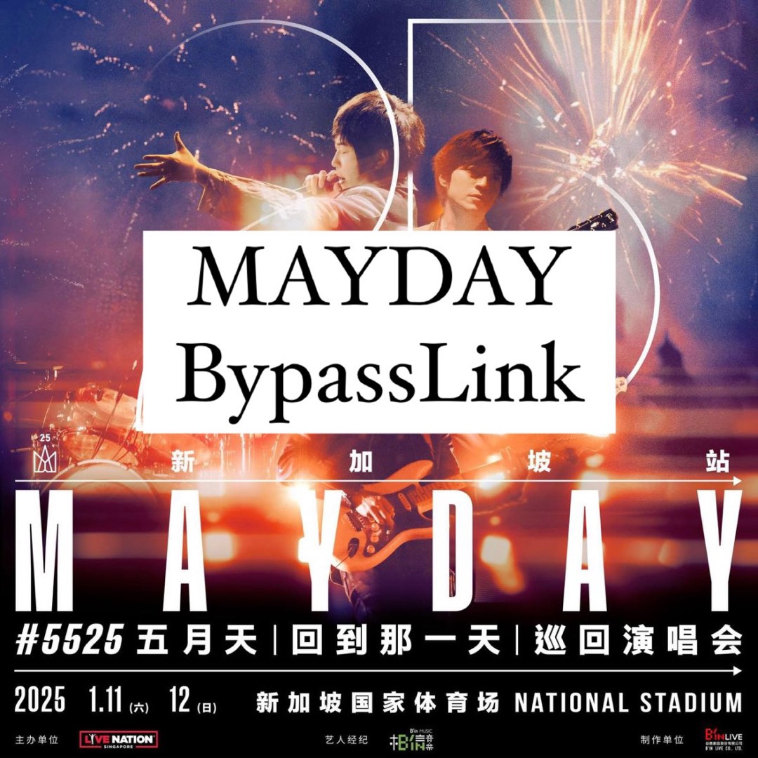 MAYDAY SINGAPORE 2024, Tickets & Vouchers, Event Tickets on Carousell
