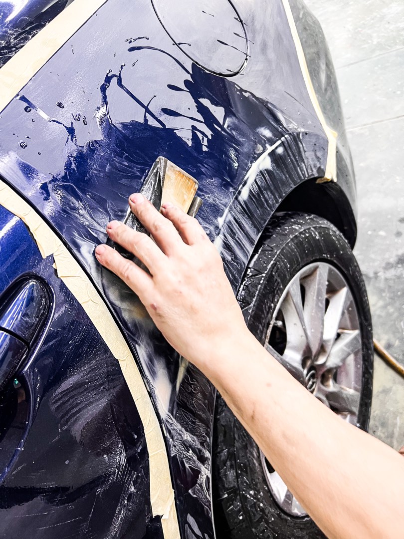 Car spray painting - Repair and Respray / Spray Painting / Private ...