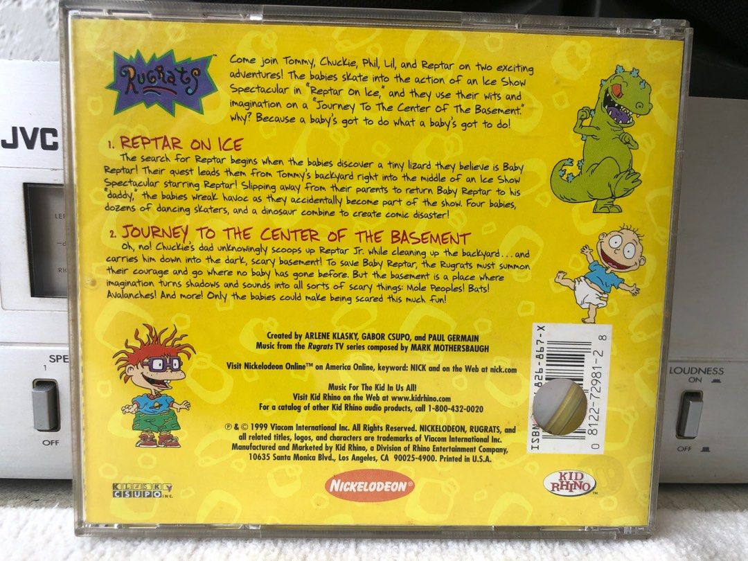 CD Rugrats Story Time Adventure CD-1, Hobbies & Toys, Music & Media ...