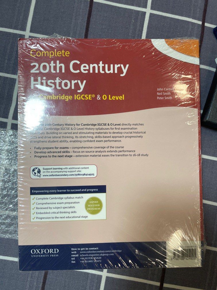 Complete 20th Century History For Cambridge igcse And olevel, Hobbies & Toys, Books & Magazines ...