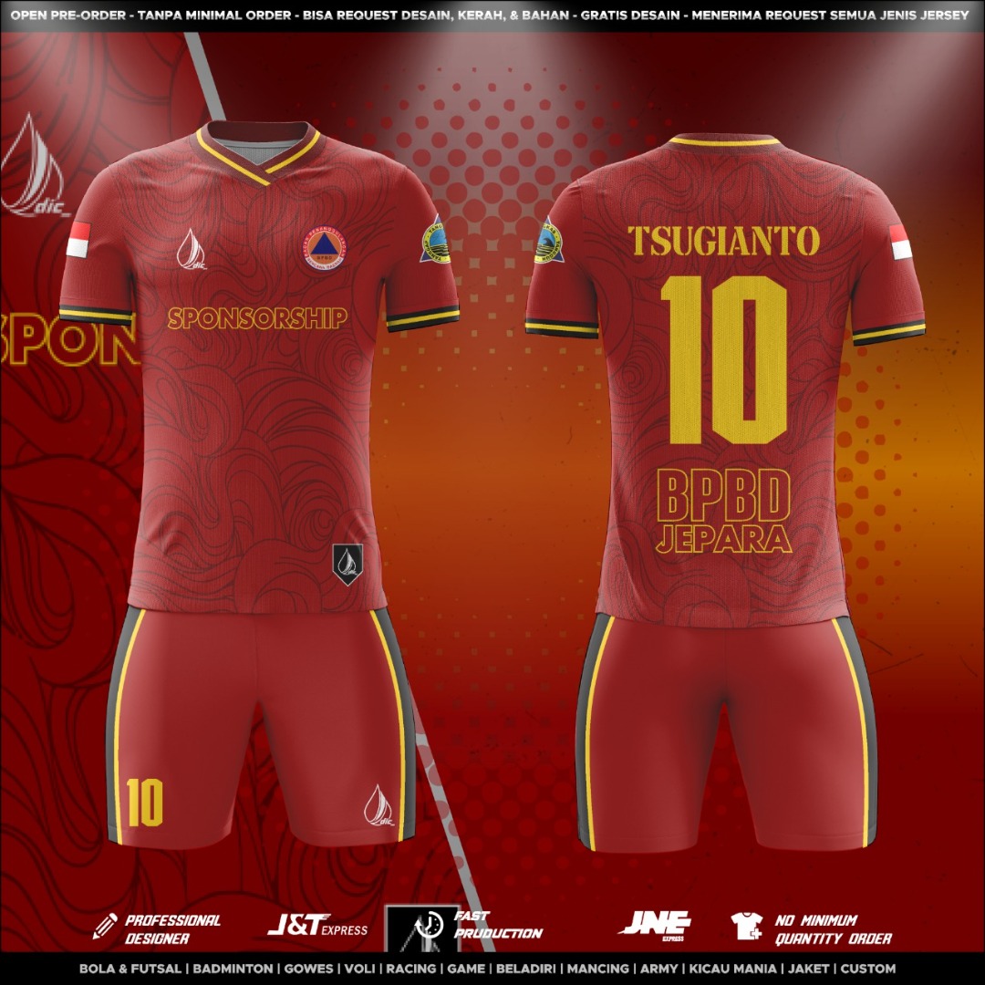 Contoh Desain Keren Jersey Futsal Full Printing Surabaya - 0812.9359. ...