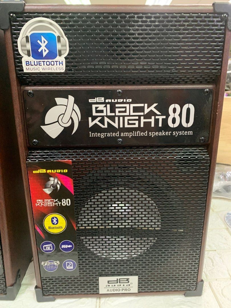 dbAudio Black Knight 80 Integrated Amplified Speaker System, Audio ...