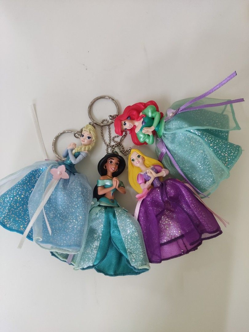 Disney Princess Keyring, Hobbies & Toys, Toys & Games on Carousell