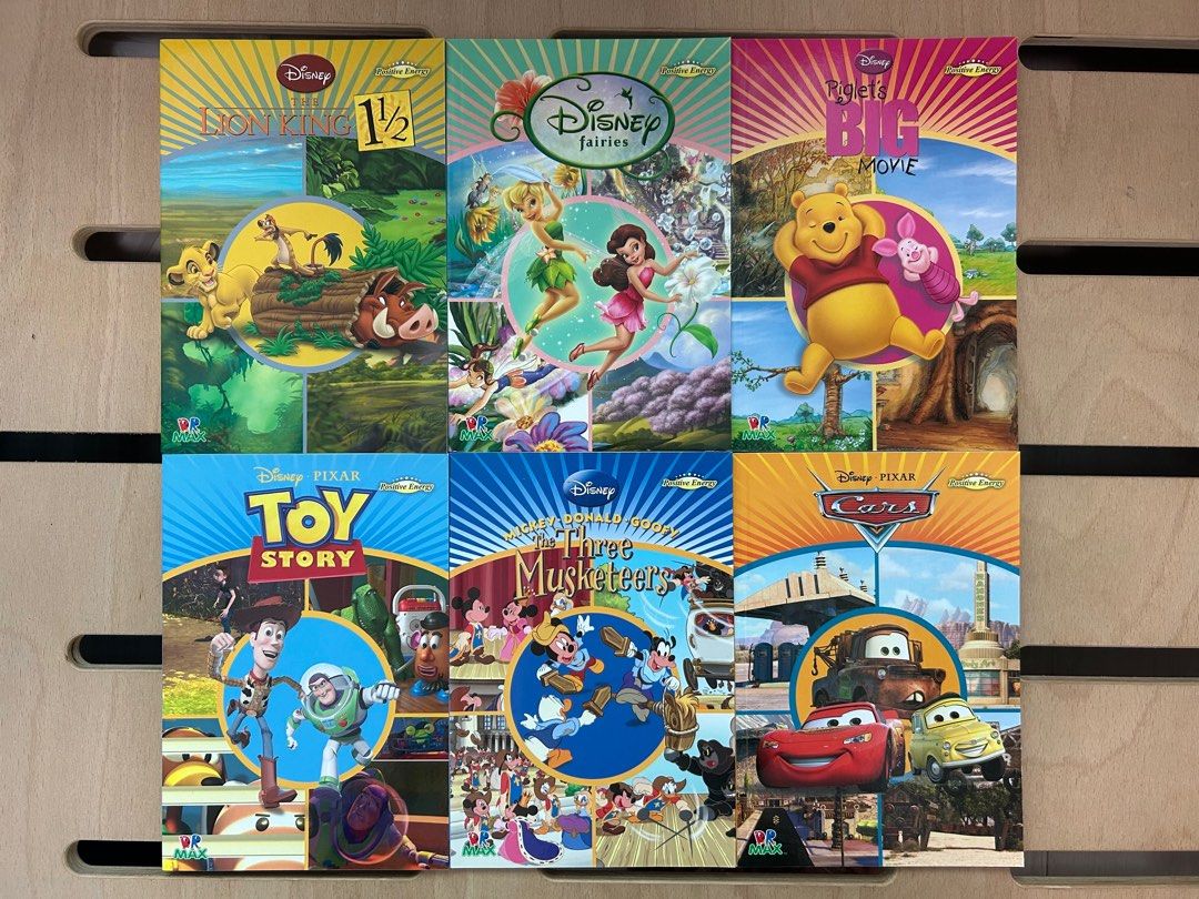 Dr Max Disney Pixar Story Books, 興趣及遊戲, 書本 & 文具, 兒童書籍 - Carousell