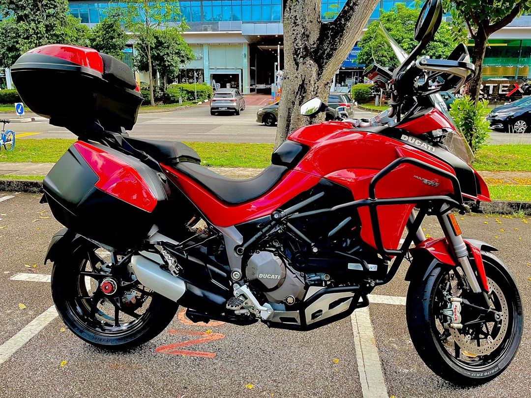 Ducati Multistrada 1260S ( reg 9/2019, 01 tranfer, 3 oem boxes, full ...
