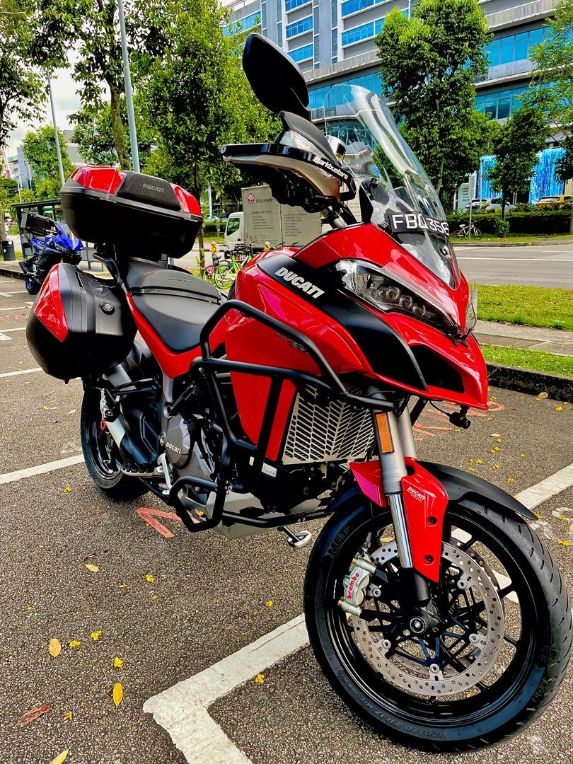 Ducati Multistrada 1260S ( reg 9/2019, 01 tranfer, 3 oem boxes, full ...