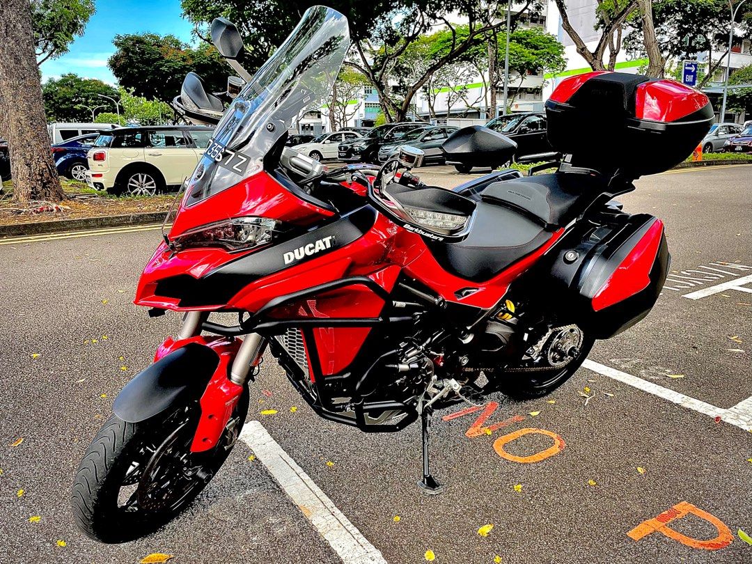 Ducati Multistrada 1260S ( reg 9/2019, 01 tranfer, 3 oem boxes, full ...