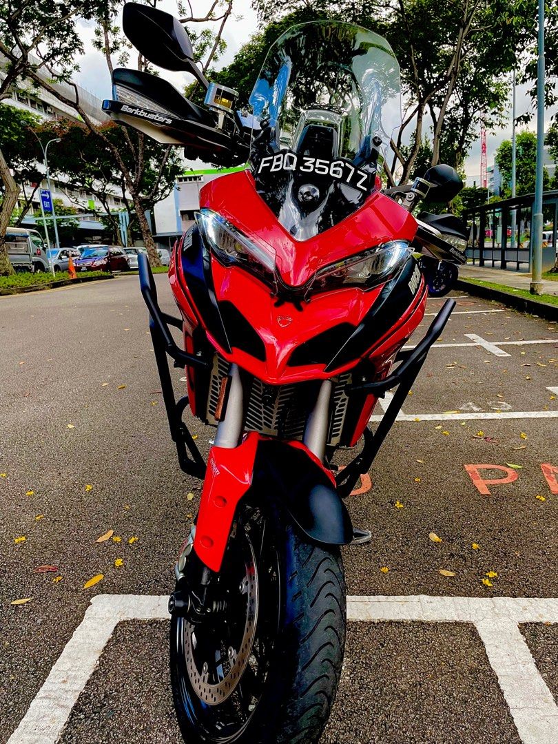 Ducati Multistrada 1260S ( reg 9/2019, 01 tranfer, 3 oem boxes, full ...