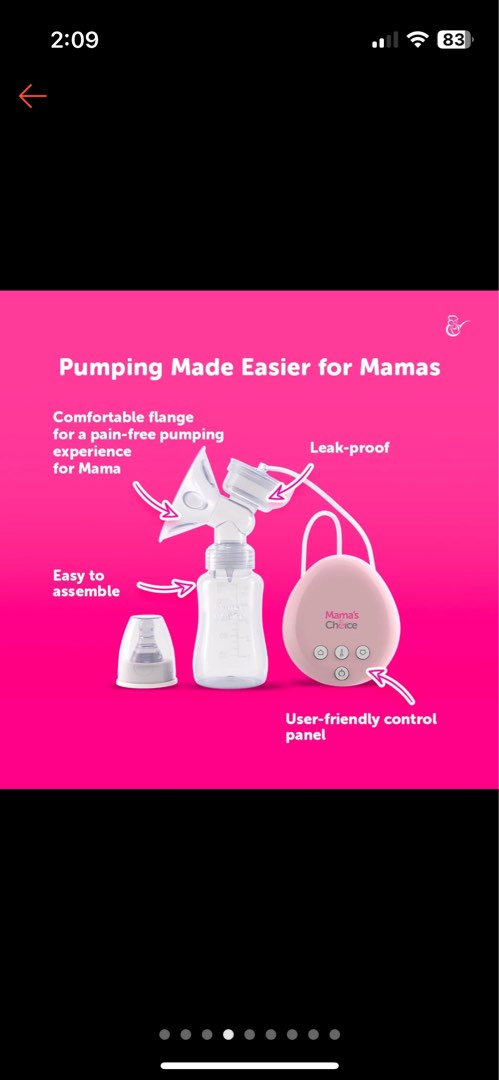 Electric pump, Babies & Kids, Maternity Care on Carousell