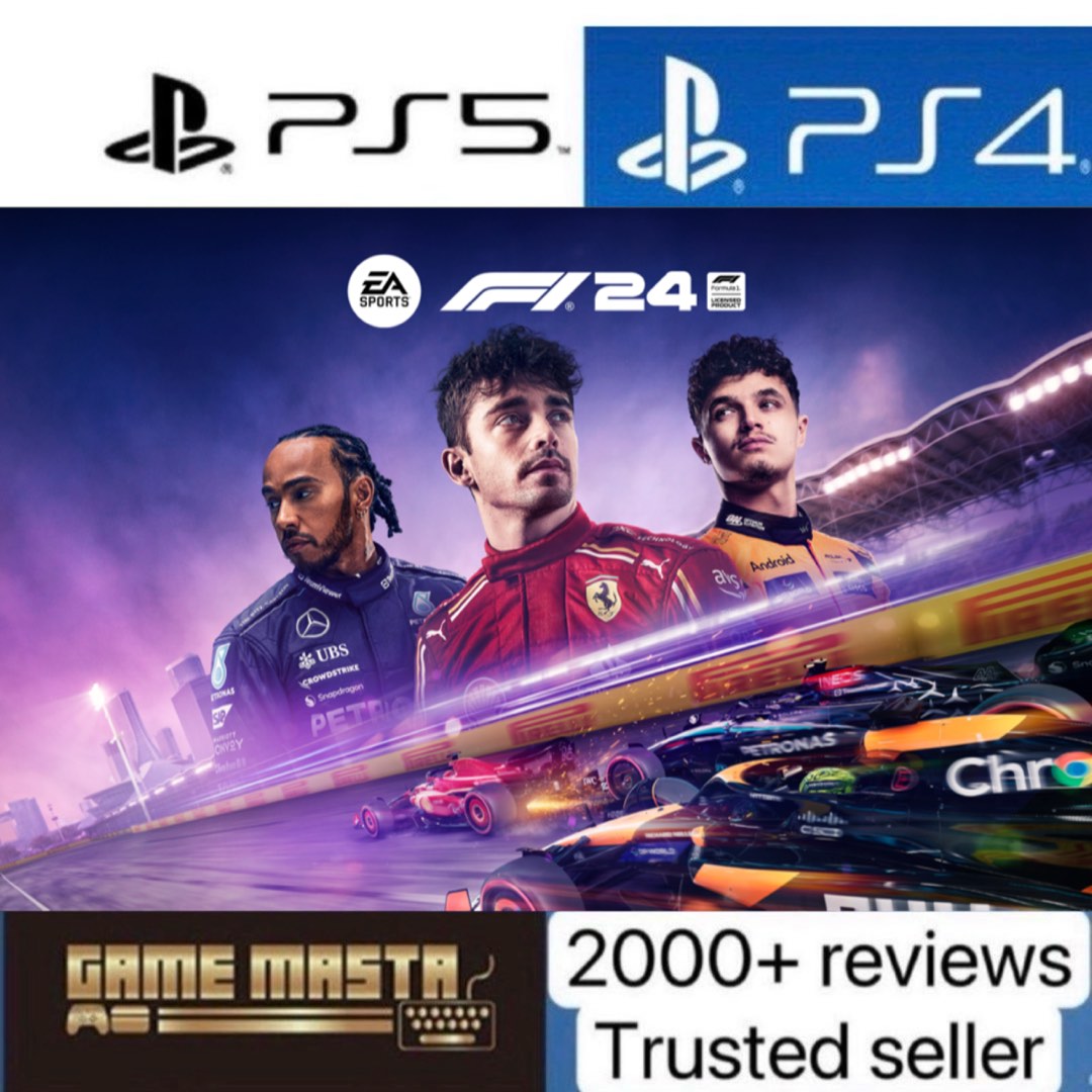 F1 24 F124 F1 2024 PS4/PS5 PlayStation Digital / XBOX Games edition ...