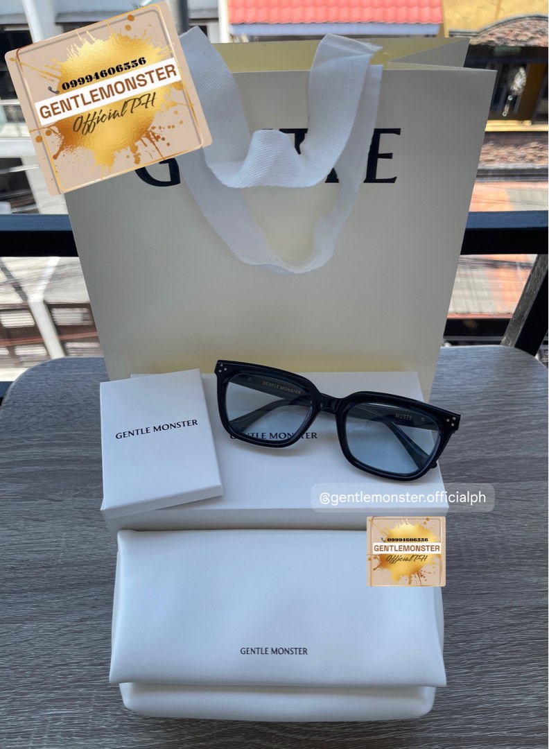 Gentle Monster - Musee 01 (BL), Women's Fashion, Watches & Accessories ...