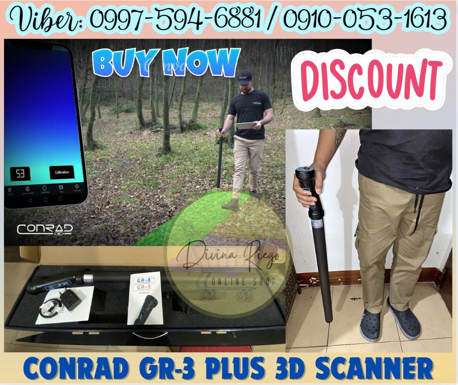 Gold Detector 15 Meters Depth CONRAD GR-3 PLUS, Furniture & Home Living ...