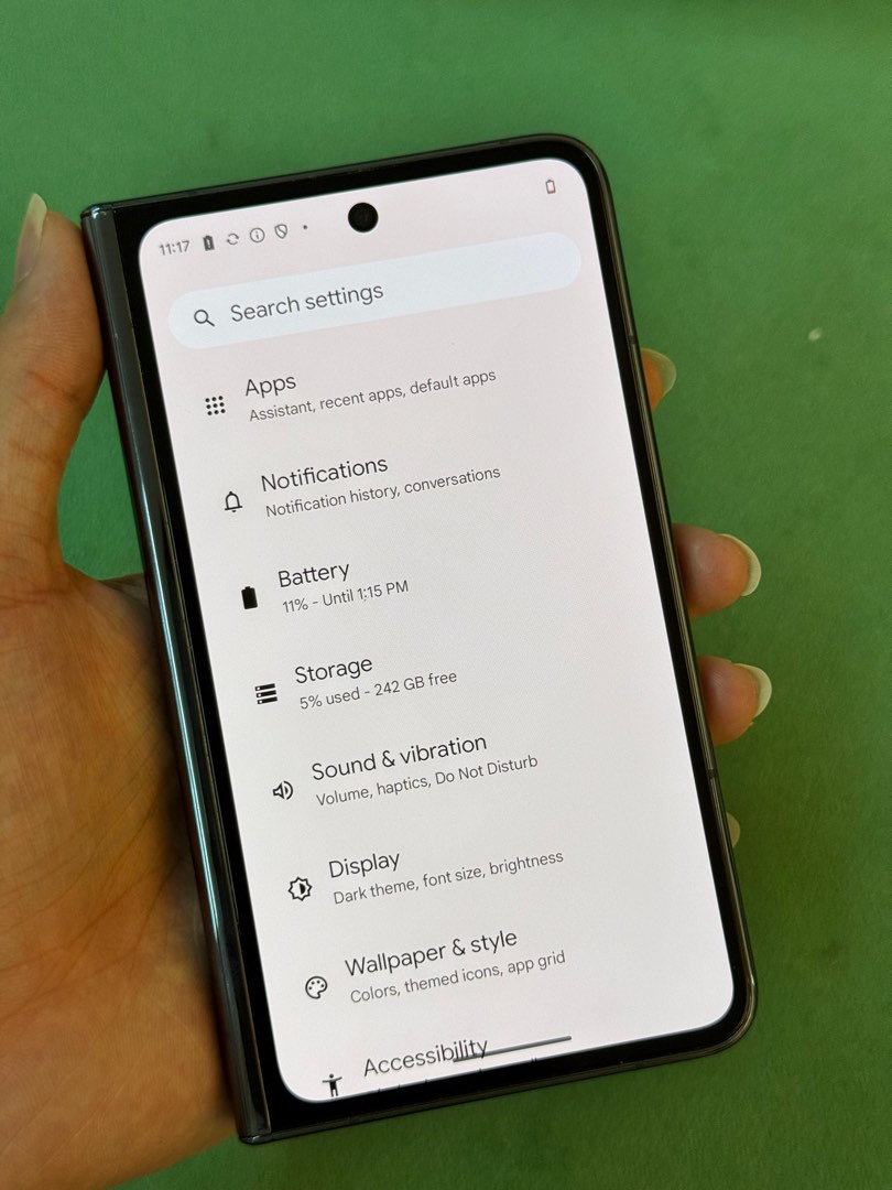 Google Pixel Fold Obsidian, Mobile Phones & Gadgets, Mobile Phones ...