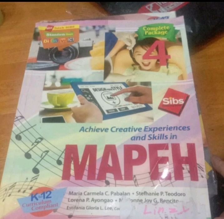 Grade 4 Books Science Mapeh Math English Computer, Hobbies & Toys ...