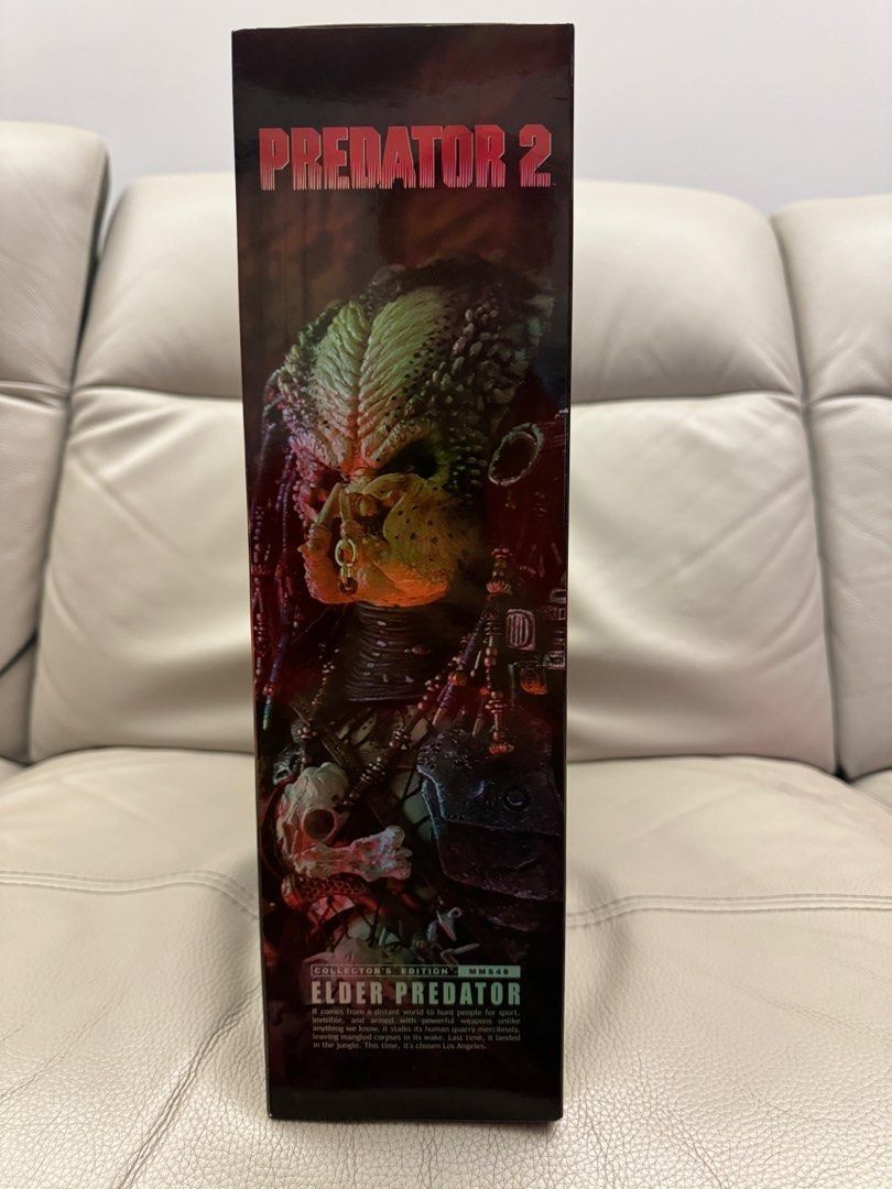 HotToys PREDATOR 2 14” ELDER PREDATOR MMS48, 興趣及遊戲, 玩具 & 遊戲類 - Carousell