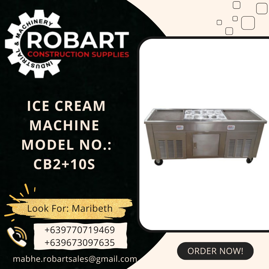 ICE CREAM MACHINE MODEL NO.: CB2+10S, Commercial & Industrial, Construction Tools & Equipment on ...
