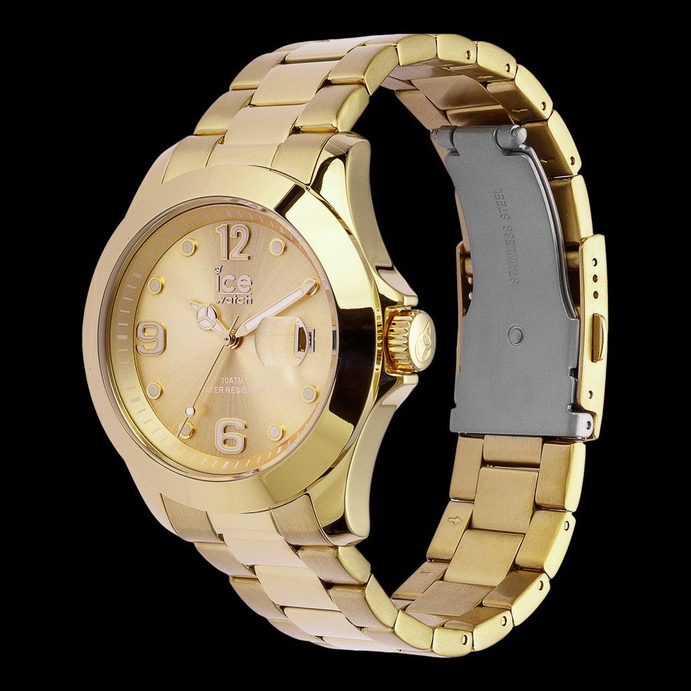 ICE STEEL CLASSIC - Gold, Men's Fashion, Watches & Accessories, Watches ...