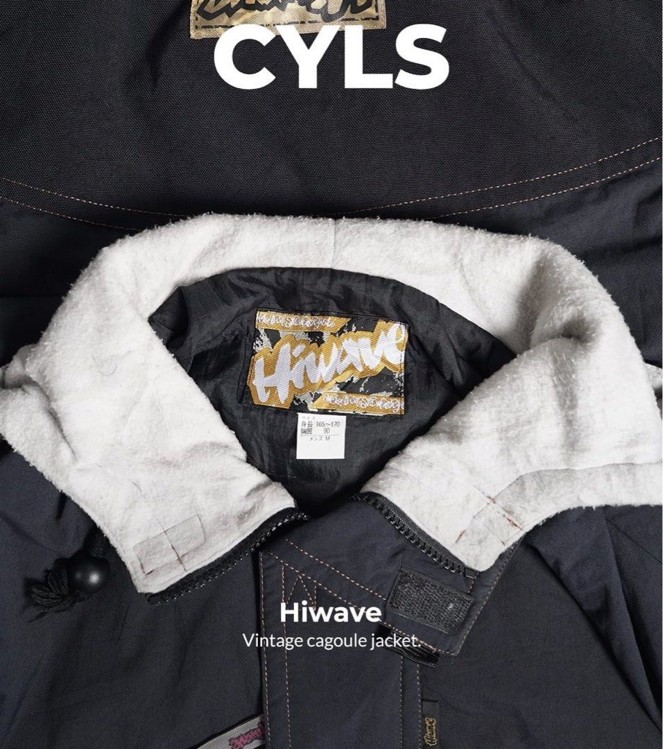 Jaket cougle hiwave kupluk, Fesyen Pria, Pakaian , Baju Luaran di Carousell