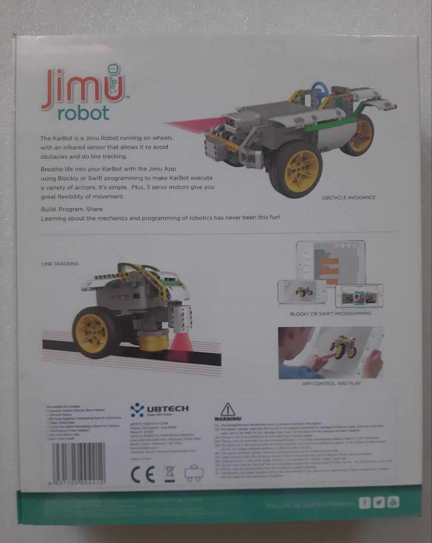 Jimu Karbot Kit 《 Ages 8+》, Hobbies & Toys, Toys & Games on Carousell