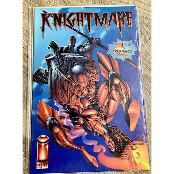 Knightmare #1 (1995 Image Comics) 1st Explosive Issue, Hobbies & Toys ...