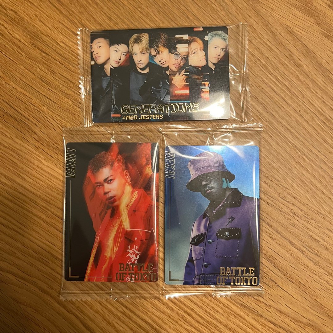 LDH BATTLE OF TOKYO 2024 BOT TRADING CARDS | GENERATIONS, FANTASTICS, THE RAMPAGE, Hobbies ...