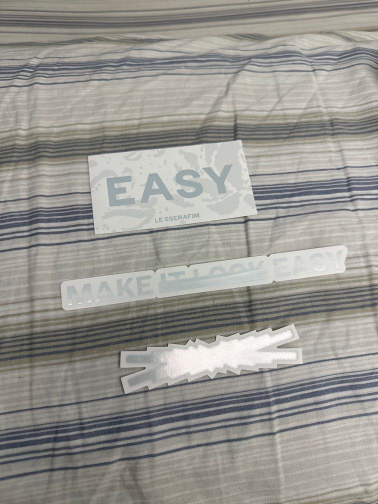 LE SSERAFIM EASY MINI ALBUM Vol. 1 Balmy Flex Kazuha PC, Hobbies & Toys ...