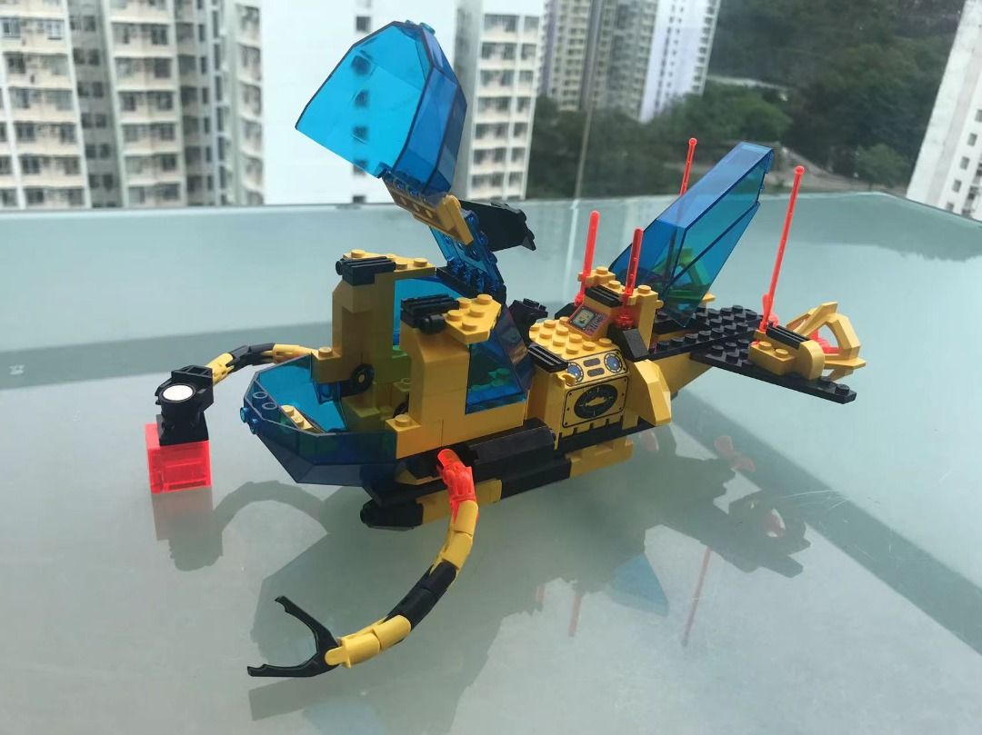 Lego绝版 Aquazone: Aquanauts: 6175 Crystal Explorer Sub Vintage童年回忆, 兒童 ...