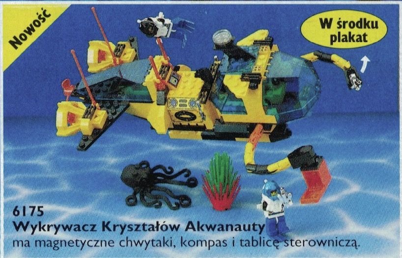 Lego绝版 Aquazone: Aquanauts: 6175 Crystal Explorer Sub Vintage童年回忆, 兒童 ...