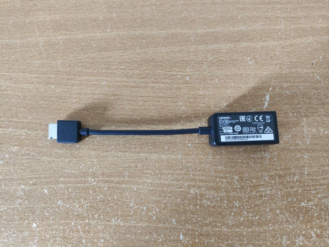 Lenovo ThinkPad ethernet cable adapter, Computers & Tech, Parts ...