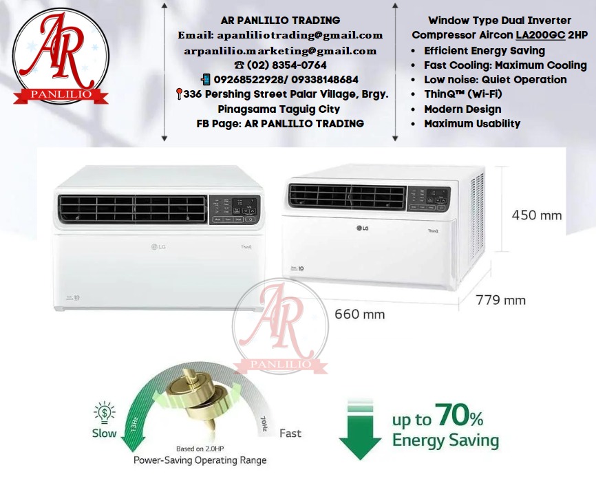 LG WINDOW TYPE AIRCONDITIONER / AIRCON SUPPLY!!!, TV & Home Appliances ...