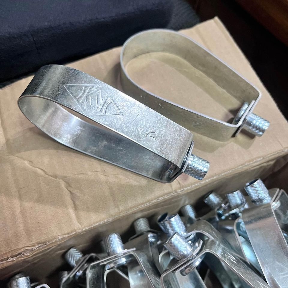 Loop Hangers G.I. Pipe Installation Clamps sizes 1/2” up to 6 ...