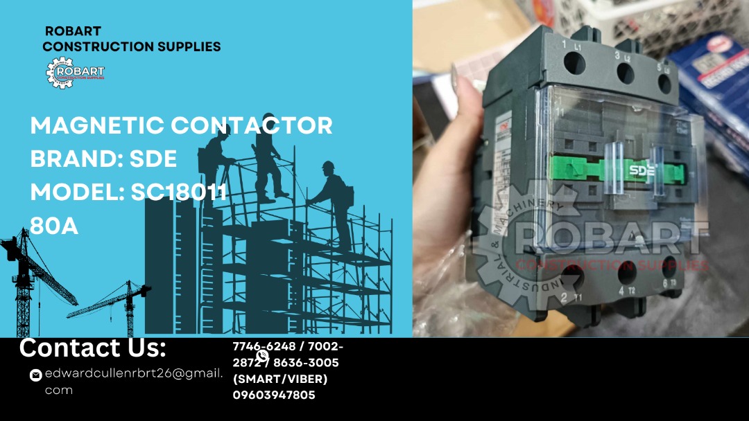 Magnetic Contactor Brand: SDE, Commercial & Industrial, Construction ...