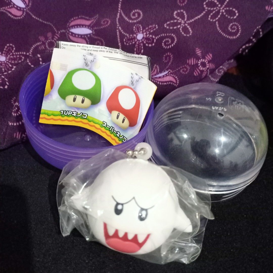 Mainan ghasapon jamur dan hantu musuh mario bross total 2 barang, Antik ...