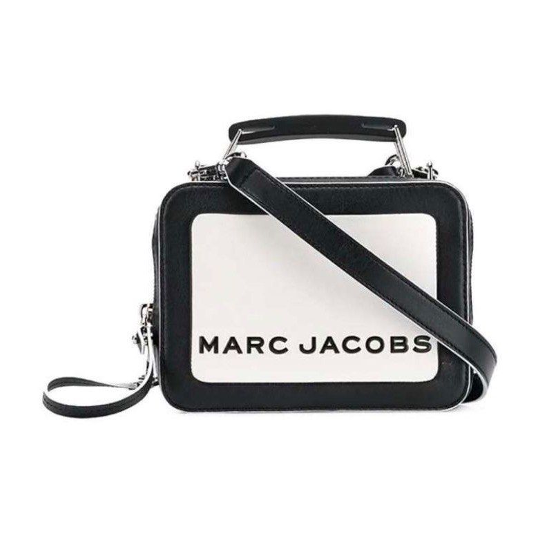 Marc Jacob The Mini Box Bag White - Tas Wanita Putih, Fesyen Wanita ...