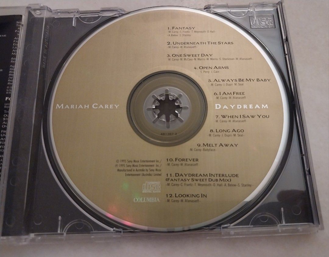 Mariah Carey Daydream CD, Hobbies & Toys, Music & Media, CDs & DVDs on ...