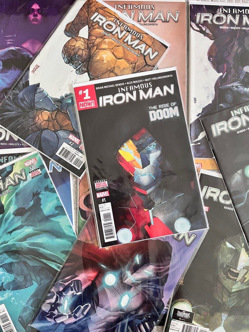 Marvel comics / Doctor Doom / Infamous Iron Man, Complete Series ...