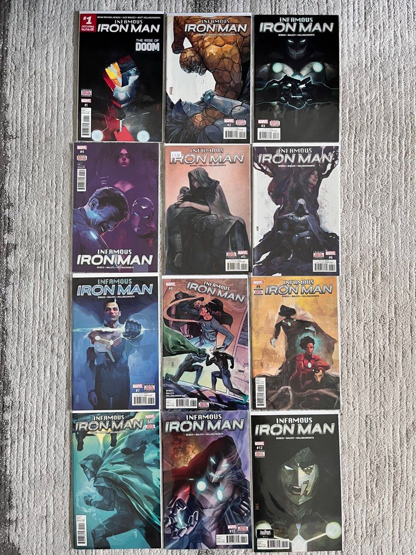 Marvel comics / Doctor Doom / Infamous Iron Man, Complete Series ...