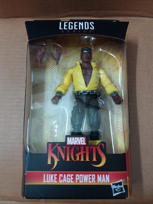 Marvel Legends Power Man Luke Cage Mindless One BAF Figure Knight ...