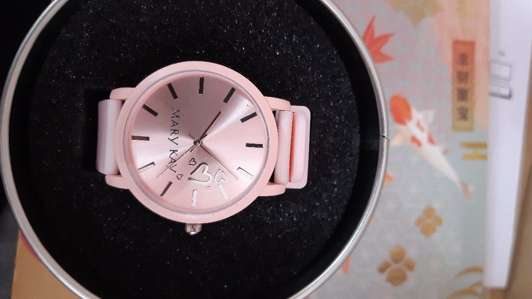 Mary Kay wrist Watch Limited Edition Pink Color, Women's Fashion ...