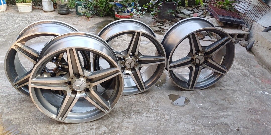 Mercedes Benz Mags Rims, Car Parts & Accessories, Mags and Tires on ...