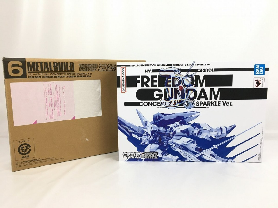 METAL BUILD 自由高達 CONCEPT 2 SNOW SPARKLE Ver. PB TAMASHII NATION 2023, 興趣及遊戲, 玩具 & 遊戲類 - Carousell