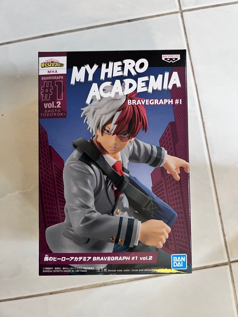 MHA Todoroki Shoto figure, Hobbies & Toys, Collectibles & Memorabilia ...