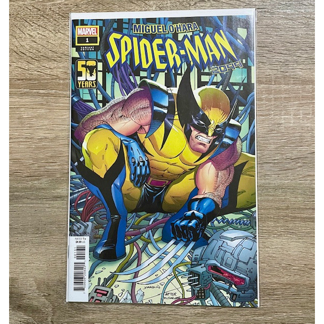 Miguel O'Hara Spider-Man 2099 # 1 Wolverine Variant Cover NM Marvel ...