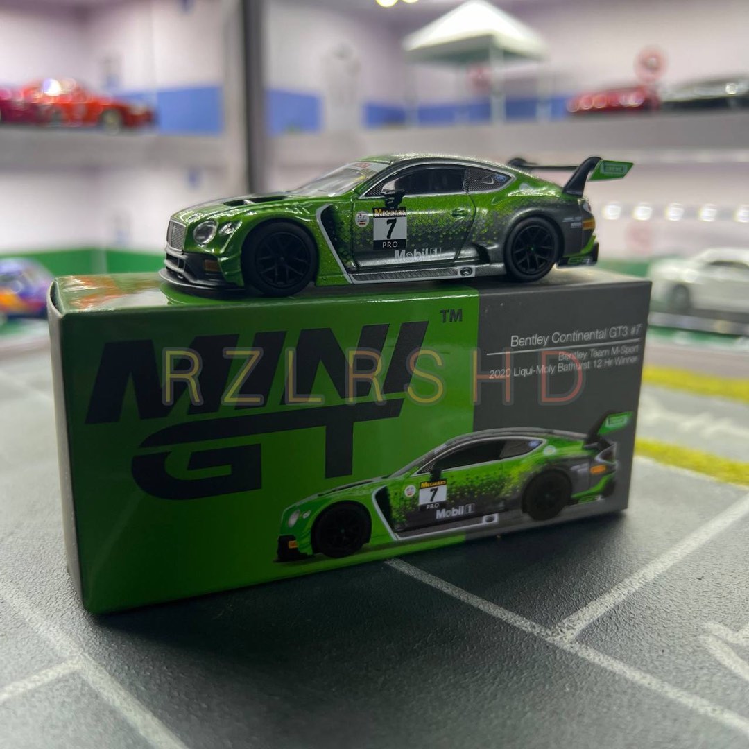 Mini GT #238 Bentley Continental GT3 UNSEALED, Hobbies & Toys, Toys ...