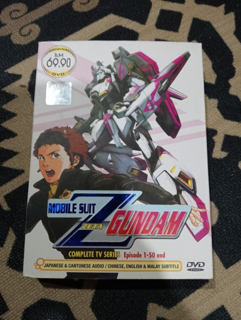 mobile suit z zeta gundam dvd, Hobbies & Toys, Toys & Games on Carousell