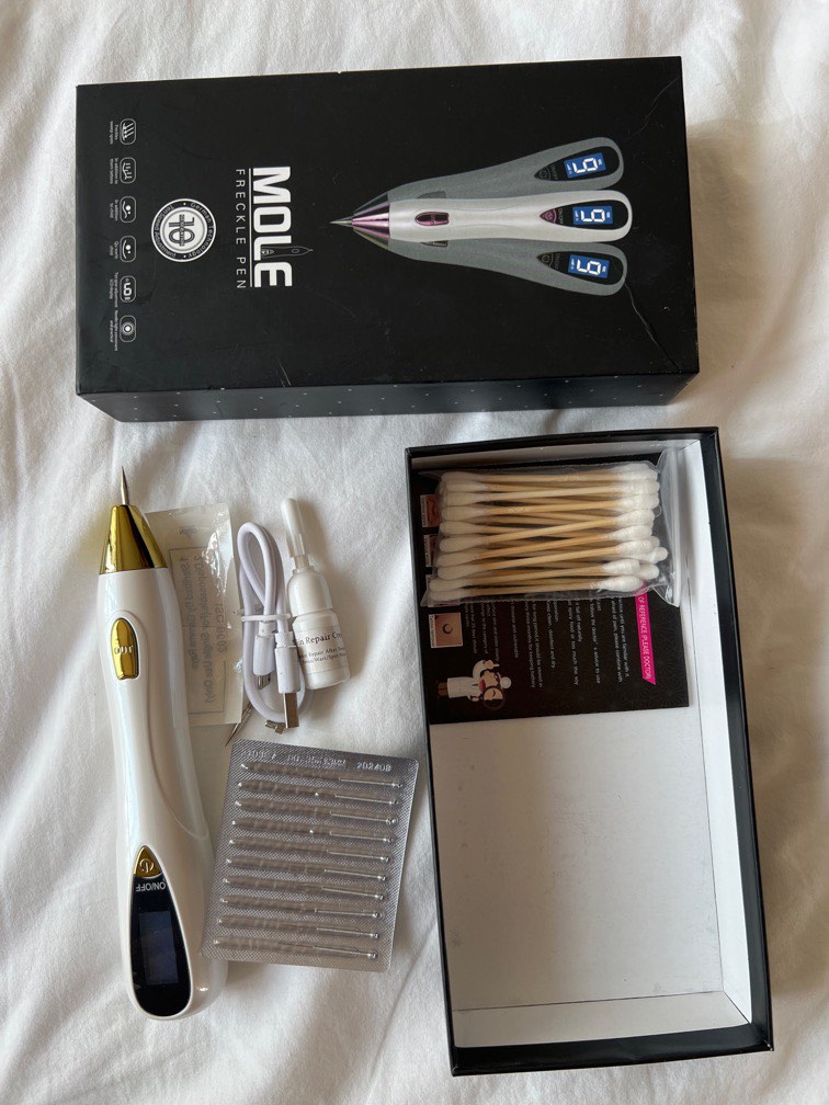 Mole removal device freckle pen, Beauty & Personal Care, Face, Face ...