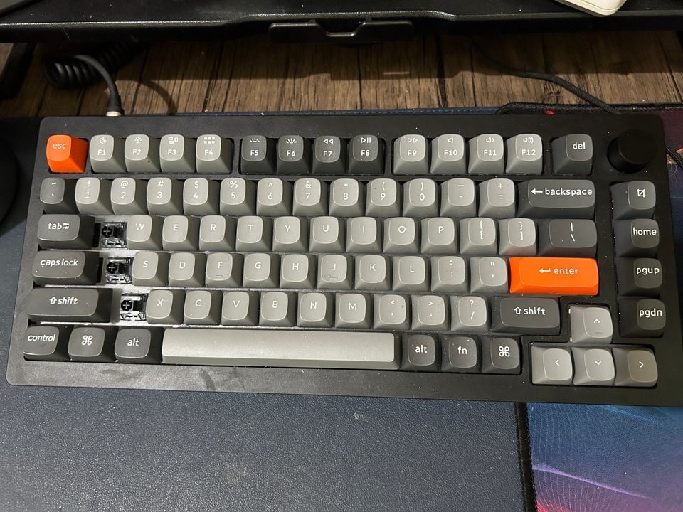 MonsGeek M1 VIA + Akko Jelly Black + Keychron Double Shot PBT OSA Full ...